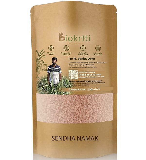 Biokriti Sendha Namak, Himalayan Rock salt 1kg – Organic Store